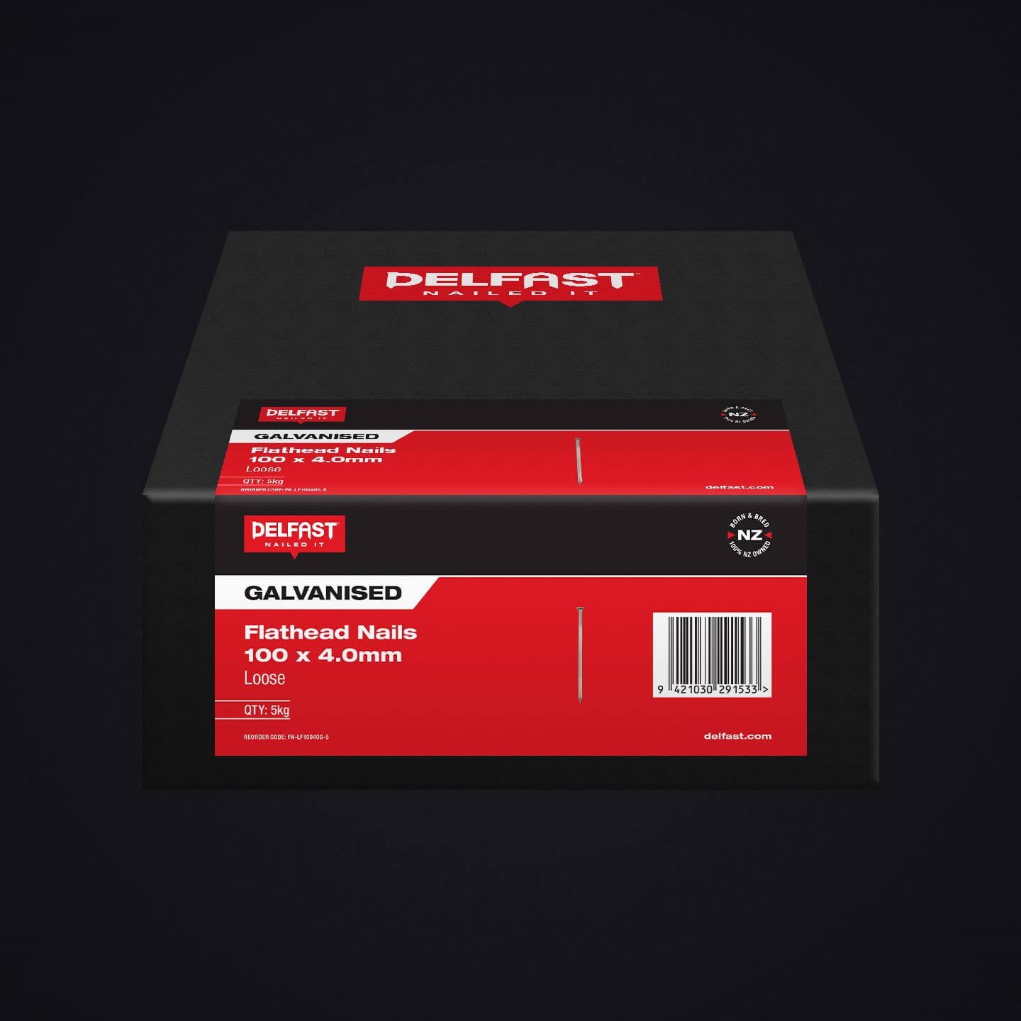 Flathead Nails - Galvanised