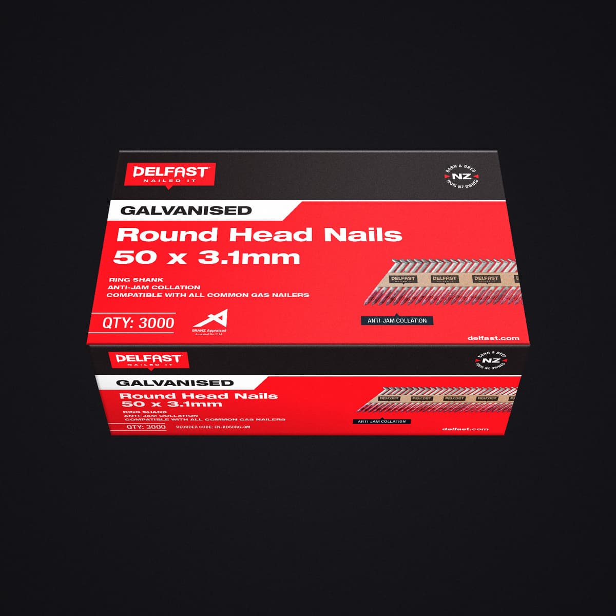 Round Head Nails 3000 packs