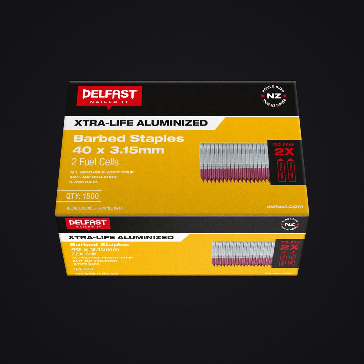 3.15 Barbed Batten Staples + Fuel Packs