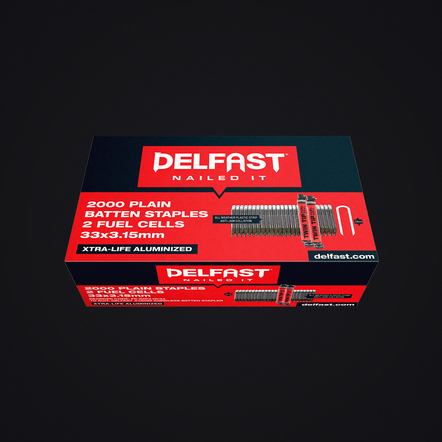 3.15 Plain Batten Staples + Fuel Packs