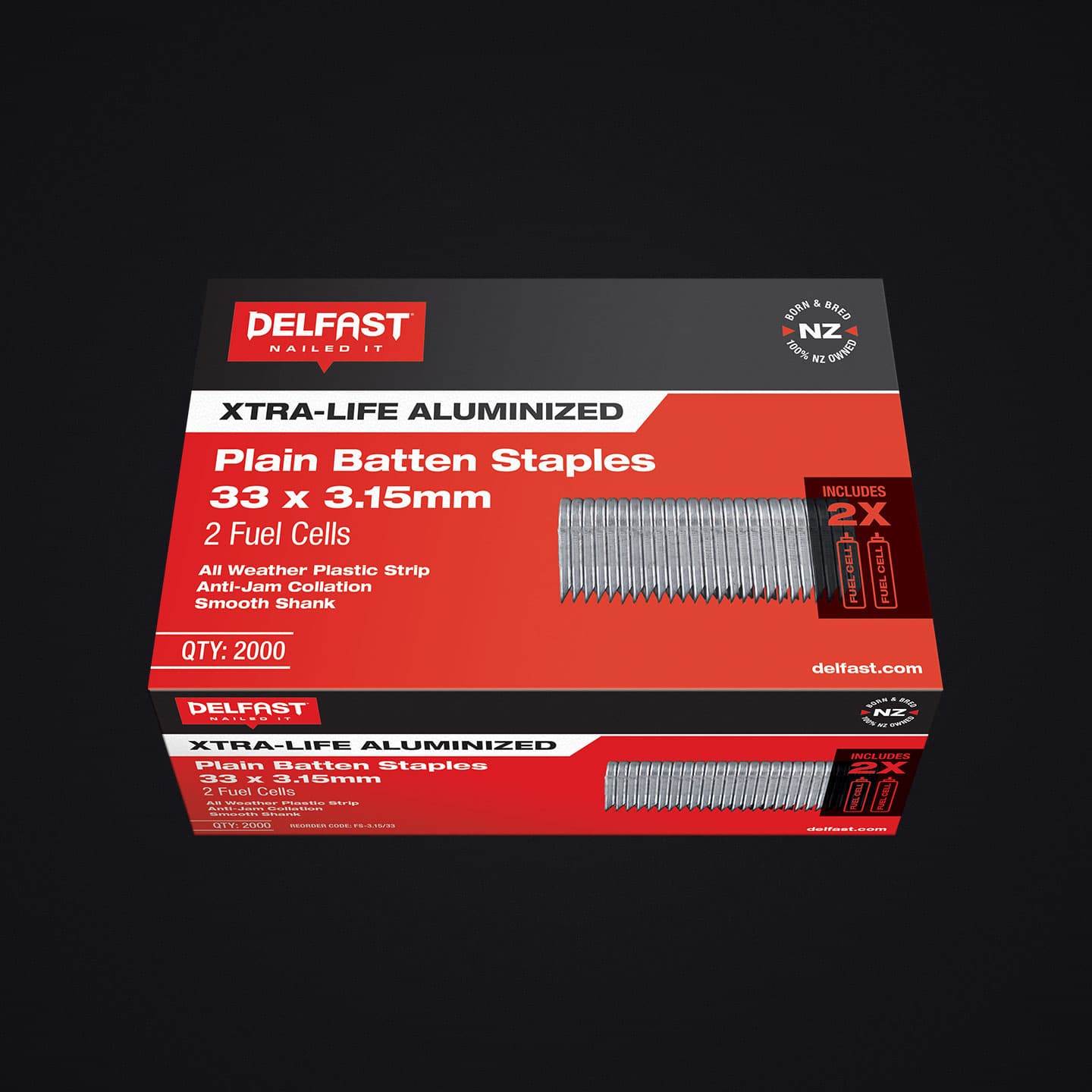 3.15 Plain Batten Staples + Fuel Packs